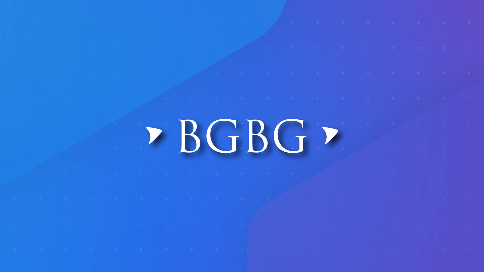 BGBG - Inicio - BGBG